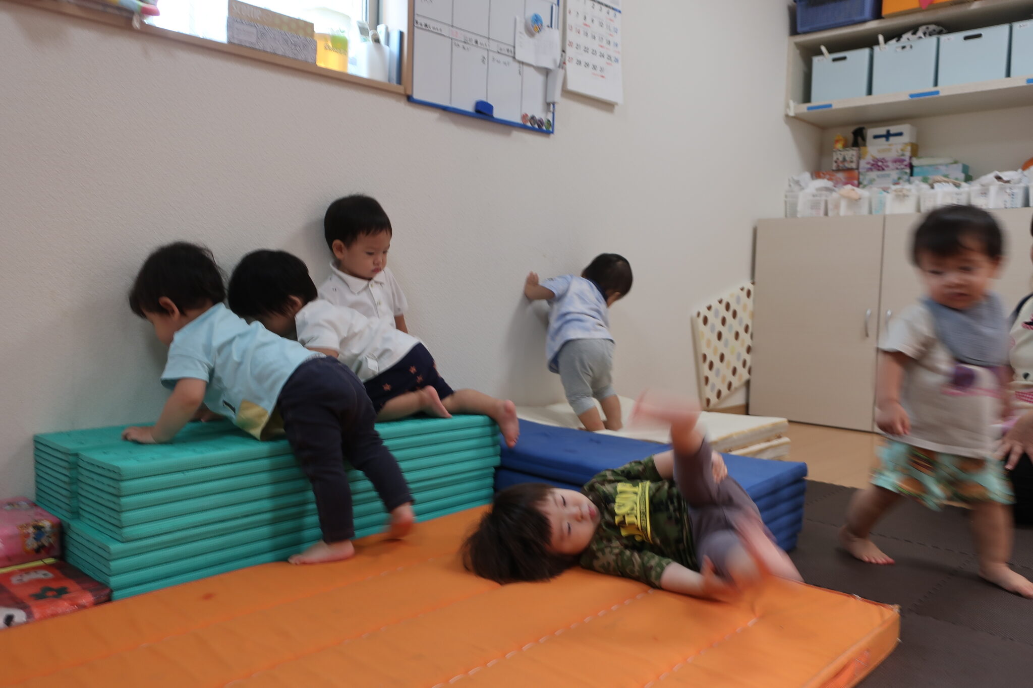 2024/10/08 りす組 室内遊び - わかば保育園